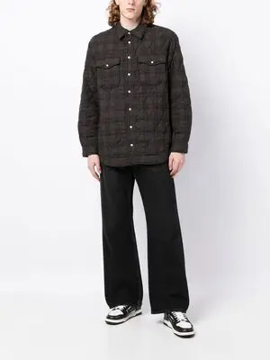 MARANT Check-print Two-pocket Shirt Jacket