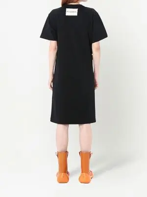 JW Anderson Hinge-embellished T-shirt Midi Dress