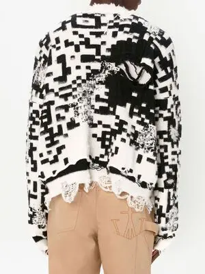 JW Anderson Qr-code Knit Jumper