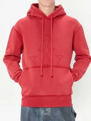 JW Anderson Logo-embroidered Hoodie