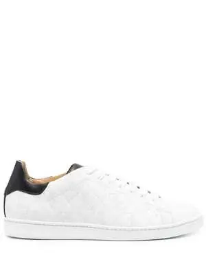 BILLIONAIRE Quilted Leather Low-top Sneakers