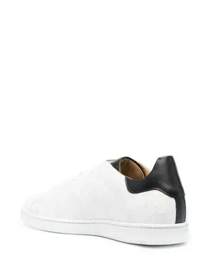 BILLIONAIRE Quilted Leather Low-top Sneakers