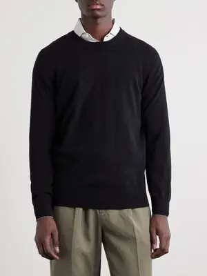 Brunello Cucinelli Cashmere Sweater - Black
