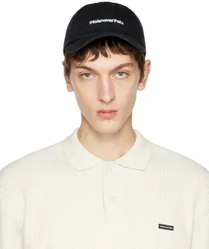 THISISNEVERTHAT Thisisneverthat Black T-Logo Cap - Black