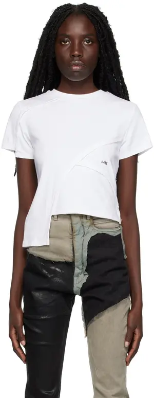 HELIOT EMIL HELIOT EMIL White Deconstructed T-Shirt - White