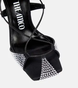 Attico Adele Embellished Sandals