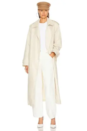 MES DEMOISELLES Christie Coat In Mastic
