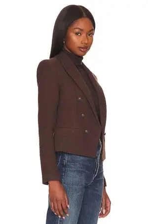 L'Agence Brooke Crop Blazer In From .com