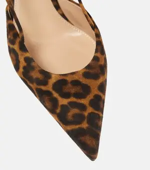 GIANVITO ROSSI Suede Slingback Pumps