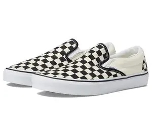 VANS Classic Slip-on Wide Canvas Sneakers - Black