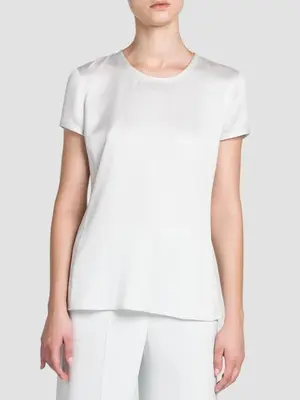 Giorgio Armani Silk Short-sleeve Shirt