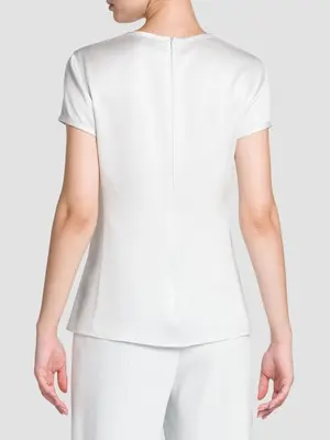 Giorgio Armani Silk Short-sleeve Shirt