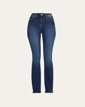 L'Agence L'Agence Selma High-Rise Bootcut Jeans - Columbia