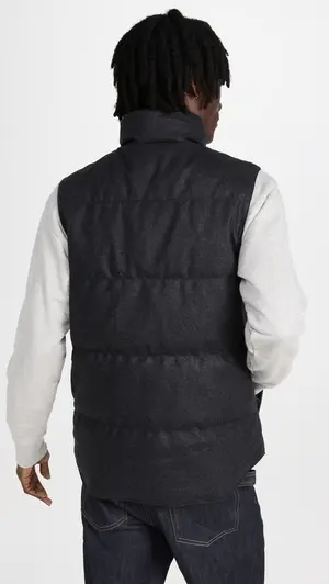 Canada Goose Garson Wool Vest - Carbon Mel