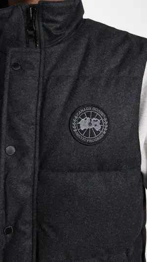 Canada Goose Garson Wool Vest - Carbon Mel