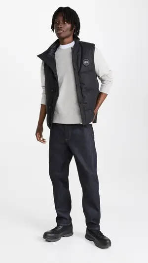 Canada Goose Garson Wool Vest - Carbon Mel