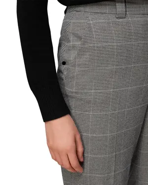 Whistles Lucie Check Cigarette Pants