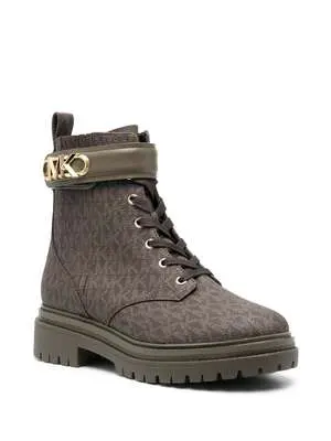 Michael Kors Parker Monogram Ankle Boots
