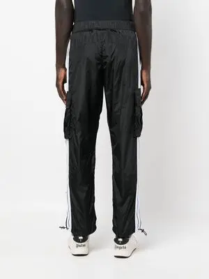 Palm Angels Logo-print Cargo Pants - Black Black