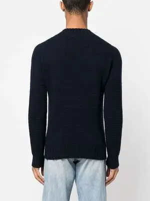 DRUMOHR Cable-knit Crew-neck Jumper