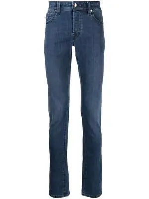 TRAMAROSSA Leonardo Mid-rise Skinny Jeans - Blue