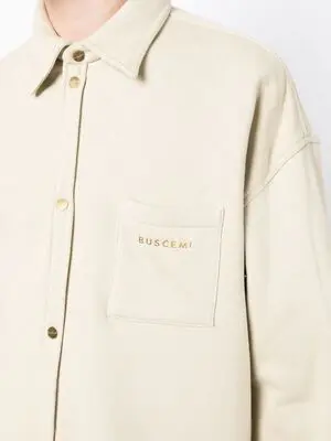 Buscemi Logo-lettering Sweat Overshirt