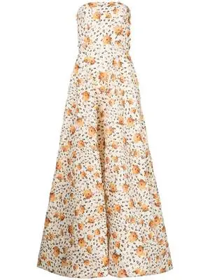 BAMBAH Floral Print Gown