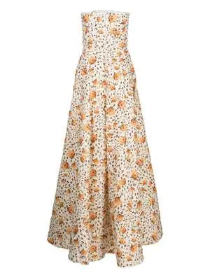 BAMBAH Floral Print Gown