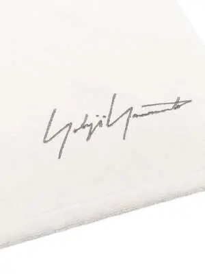 Yohji Yamamoto Logo-embroidered Bath Towel