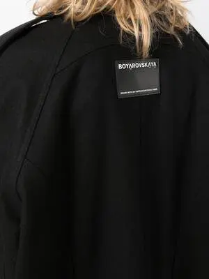 BOYAROVSKAYA Pasta Trench Coat