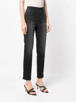 Spanx High-rise Slim-cut Jeans