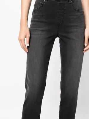 Spanx High-rise Slim-cut Jeans