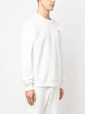 DIESEL® S-rob-doval-pj Cotton Sweatshirt - White