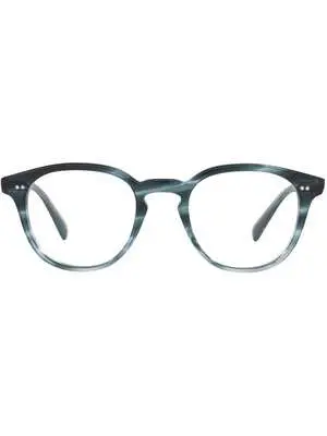 Oliver Spencer Desmon Round Eyeglasses - Blue