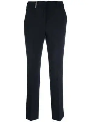 Peserico High Waisted Cropped Trousers