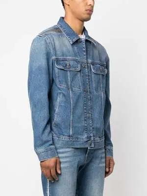 DIESEL® D-barcy-rs Denim Jacket - Blue