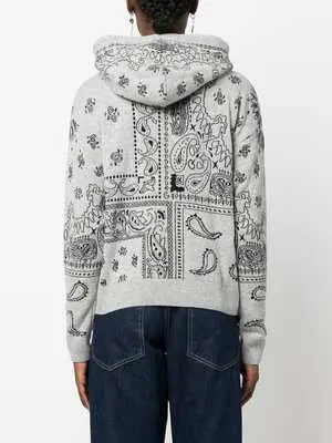 MC2 SAINT BARTH Paisley-print Pullover Hoodie