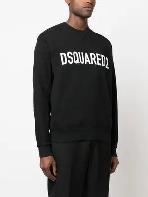 Dsquared2 Logo-print Crew-neck Sweatshirt