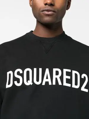 Dsquared2 Logo-print Crew-neck Sweatshirt