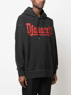 Dsquared2 Logo-print Crew-neck Sweatshirt
