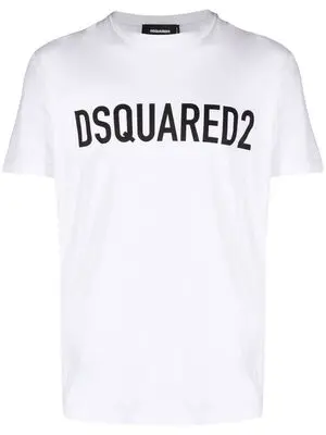 Dsquared2 Logo-print Crew-neck T-shirt - White
