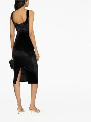 ATU BODY COUTURE Sleeveless Velvet Effect Dress