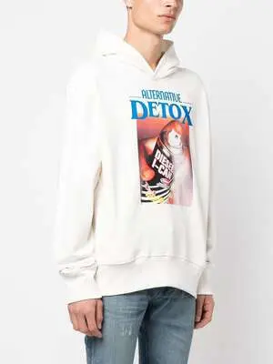 DIESEL® Cotton Alternative Detox Print Hoodie