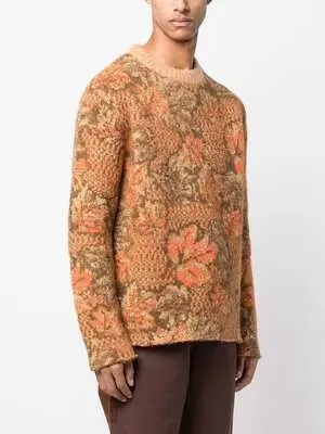 ERL Autumn Leaves Printed Jumper