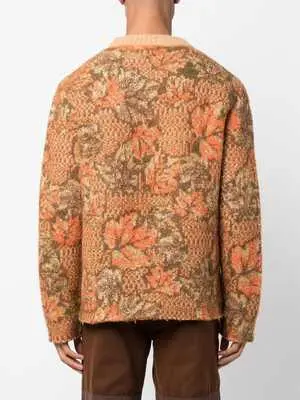 ERL Autumn Leaves Printed Jumper