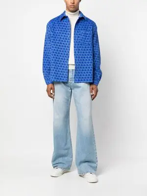 ERL All-over Logo Corduroy Shirt