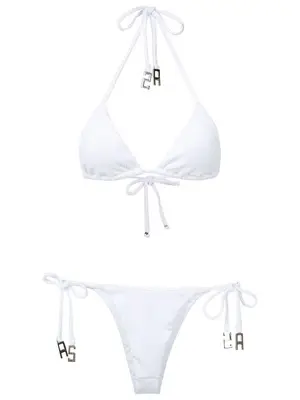 AMIR SLAMA Ribbed Triangle Bikini