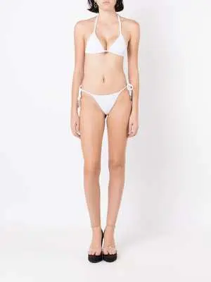 AMIR SLAMA Ribbed Triangle Bikini