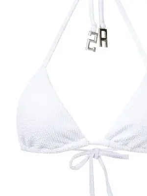 AMIR SLAMA Ribbed Triangle Bikini