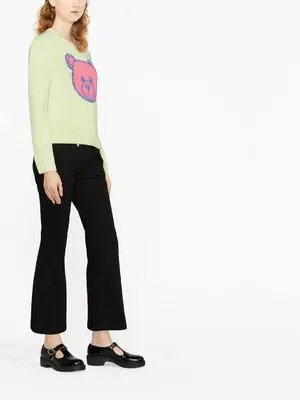Moschino Teddy Bear Intarsia Knit Jumper